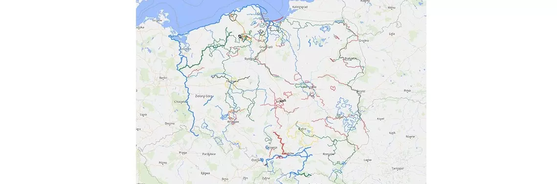 Velomapa – rowerowa mapa Polski - bikeBoard
